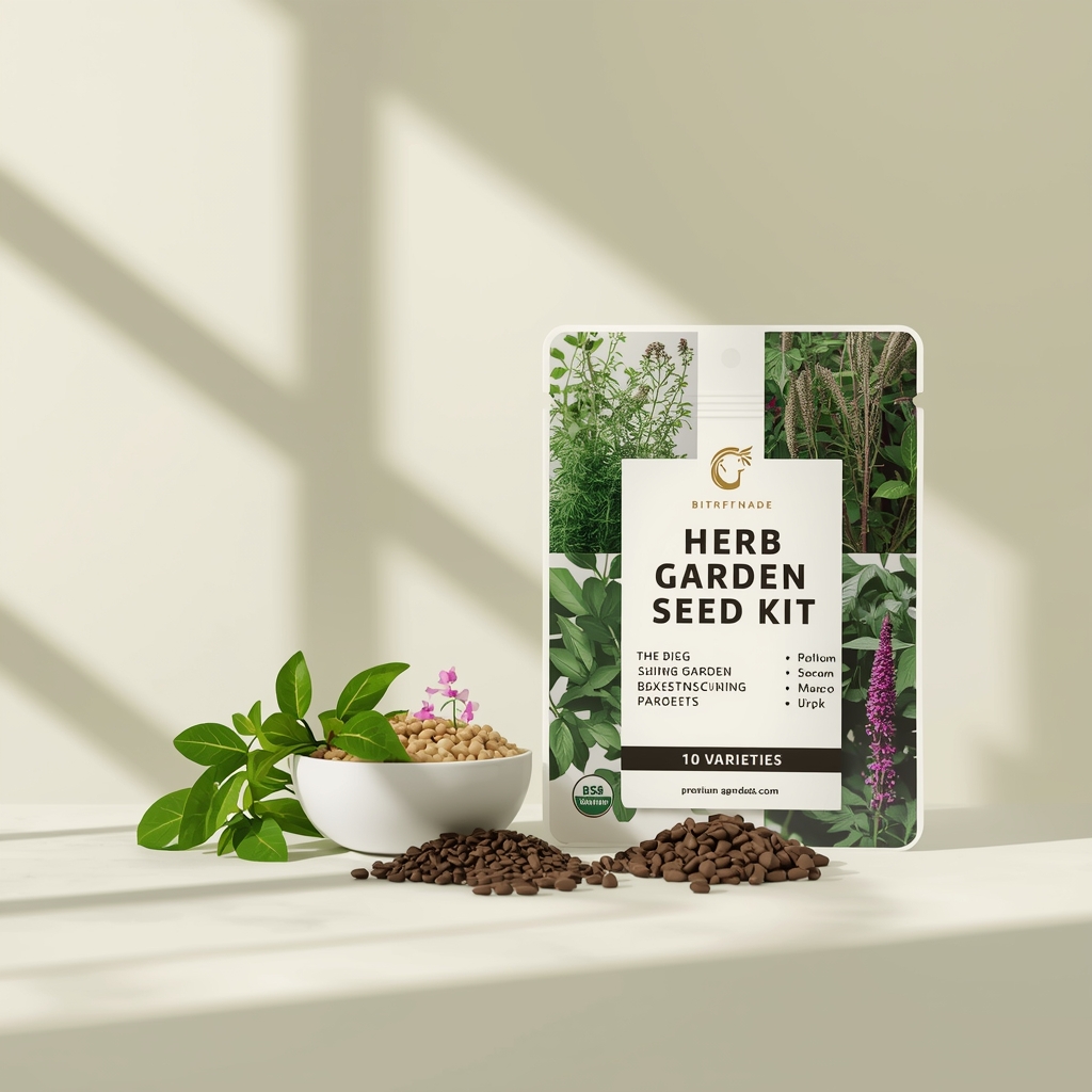 Herb Garden Seed Kit 10 Varieties - Plants Life Landscape LLC
